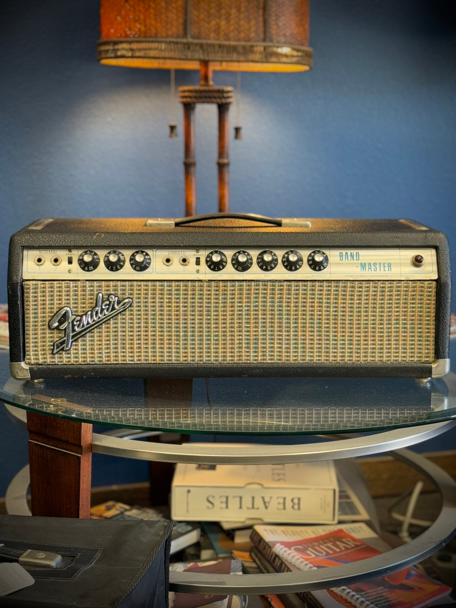 Fender Bandmaster "Drip Edge" 50-Watt 2-Channel Guitar Amp Head 1968 S