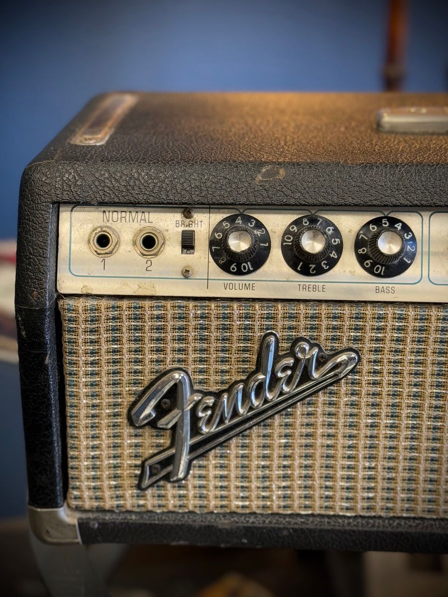 Fender Bandmaster "Drip Edge" 50-Watt 2-Channel Guitar Amp Head 1968 S