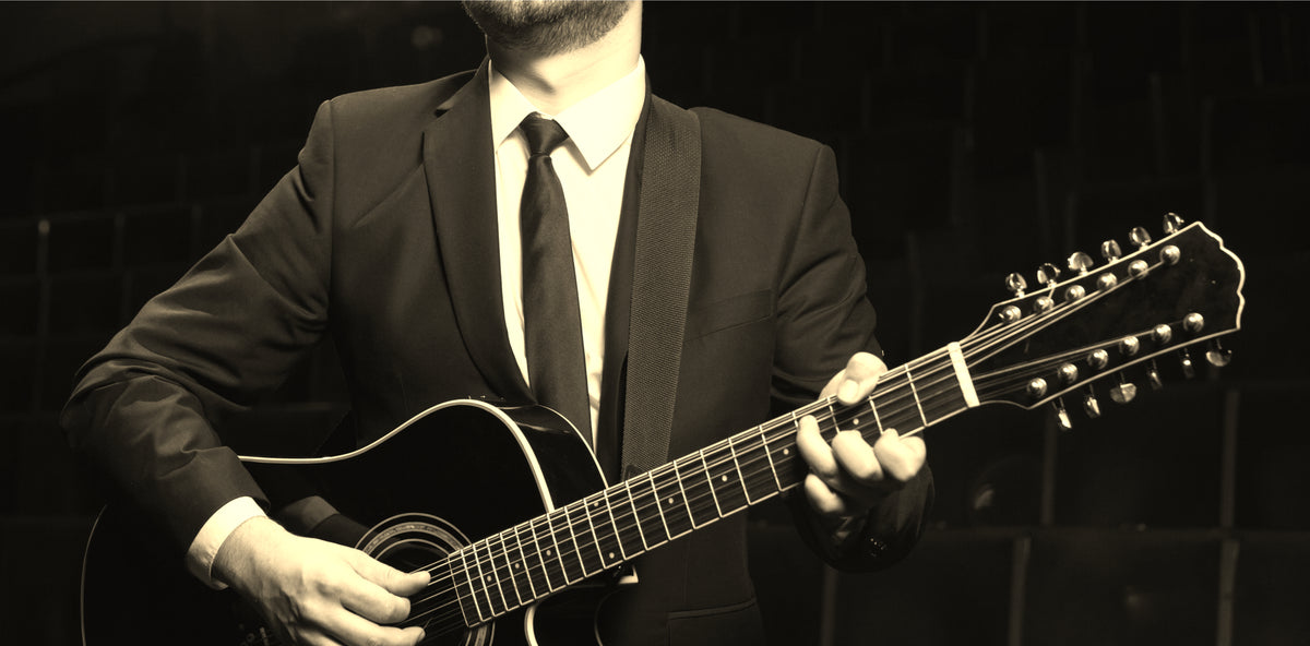 Acoustic Guitar Setup 12 string